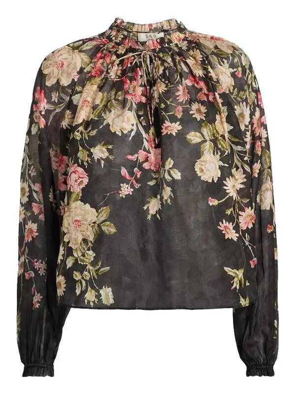 Sea Jolie Floral-print Top - Multi