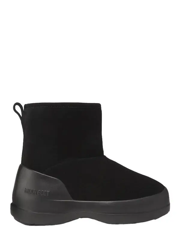 Moon Boot Mb Mezzaluna Suede Boots - Black