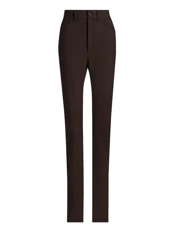 Ronny Kobo Berit Solid Pants - Brown