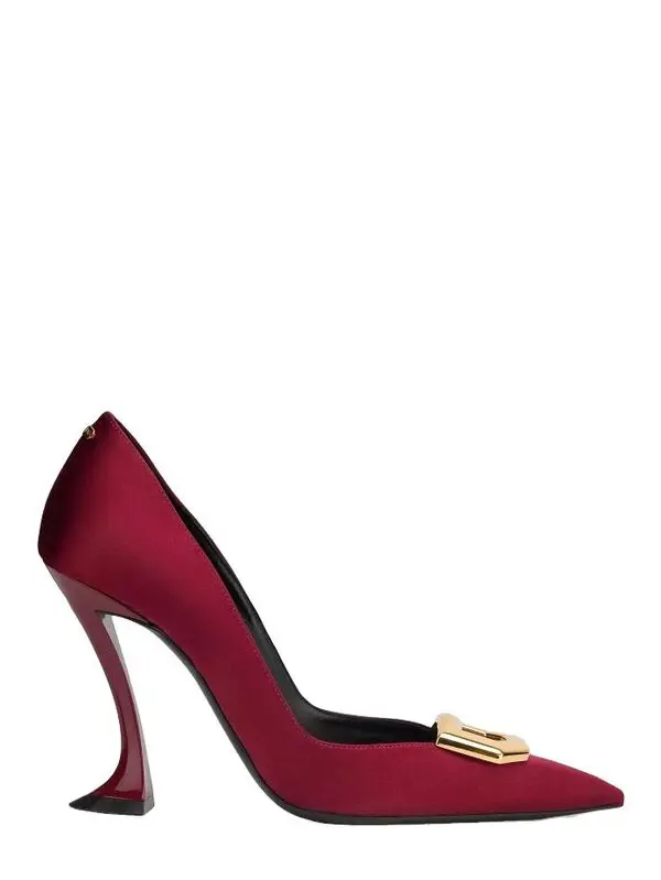 LANVIN 100mm Midnight Step Buckle Pumps - Bacchus