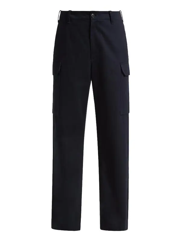NILI LOTAN Friedman Cargo-pocket Pants - Midnight
