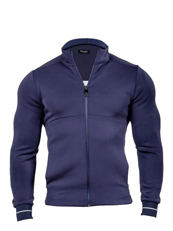 MACEOO Marthyr Zipper Jacket - Blue