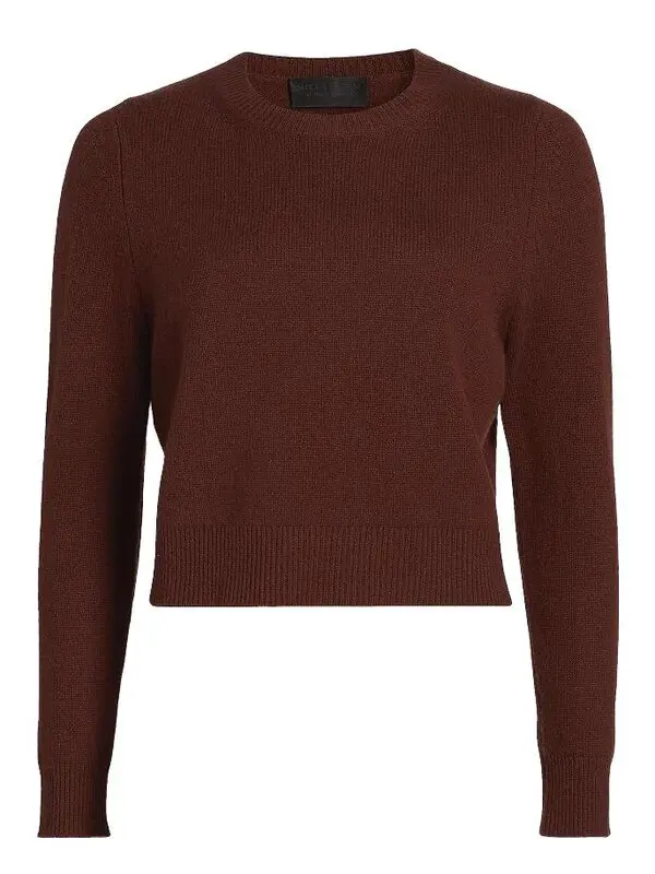 NILI LOTAN Venus Cashmere Sweater - Dark Rust