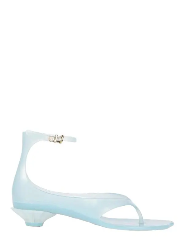 Chloé Chloa 25mm Jelly Thong Sandals - Spearmint