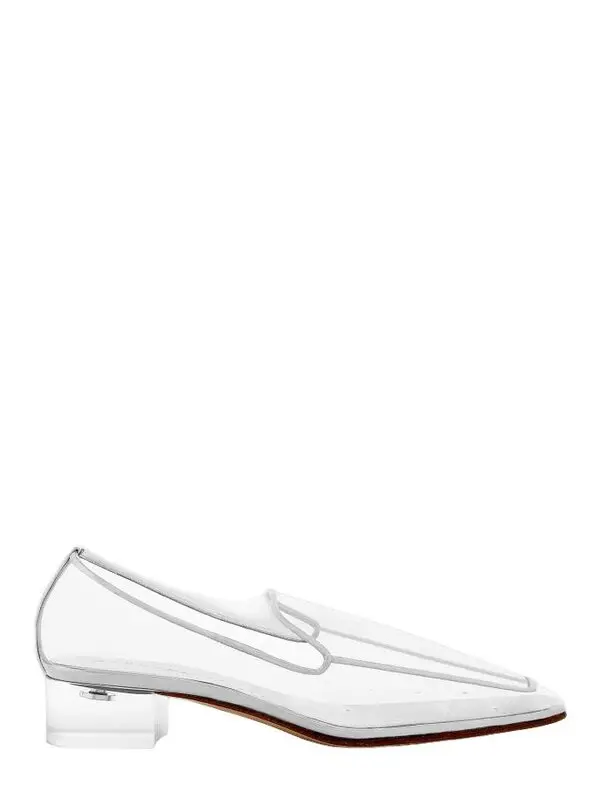HERBERT LEVINE The Air 30mm Soft Pvc Loafers - Clear