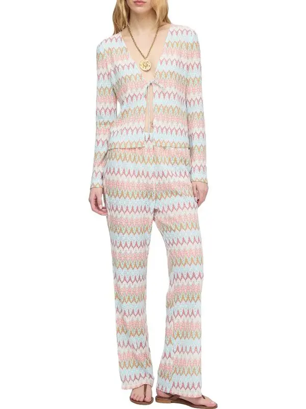 Hill House Home The Alden Pants - White Multi