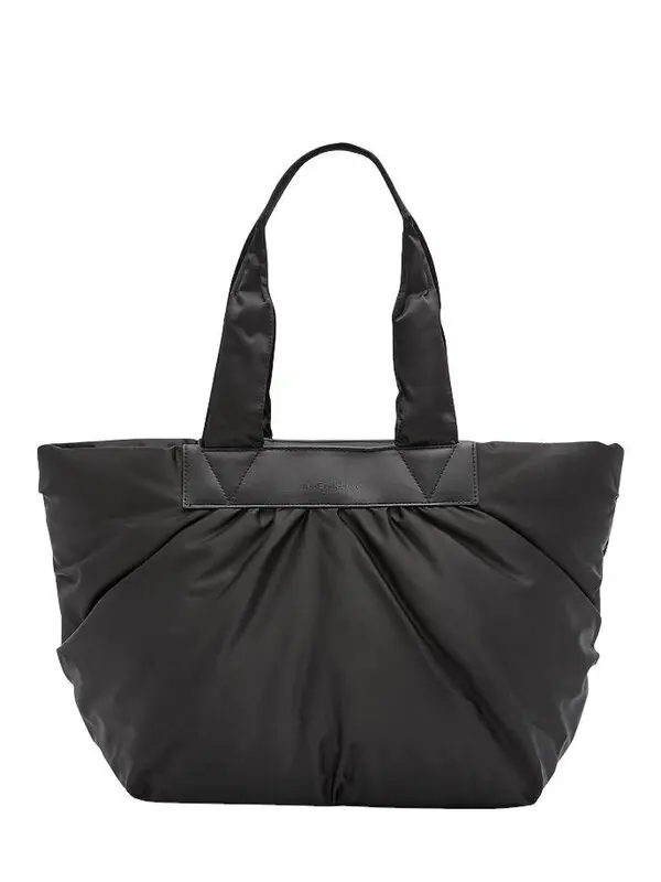 VEE COLLECTIVE Medium Caba Ruched Tote Bag - Black