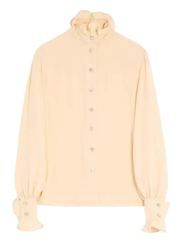 Valentino Garavani Georgette Blouse - Birch