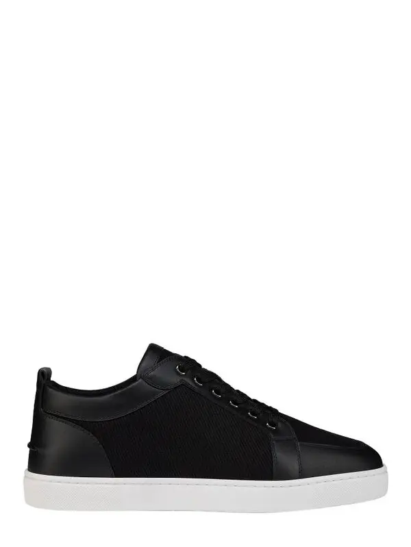 CHRISTIAN LOUBOUTIN Rantulow Cotton Sneakers - Black