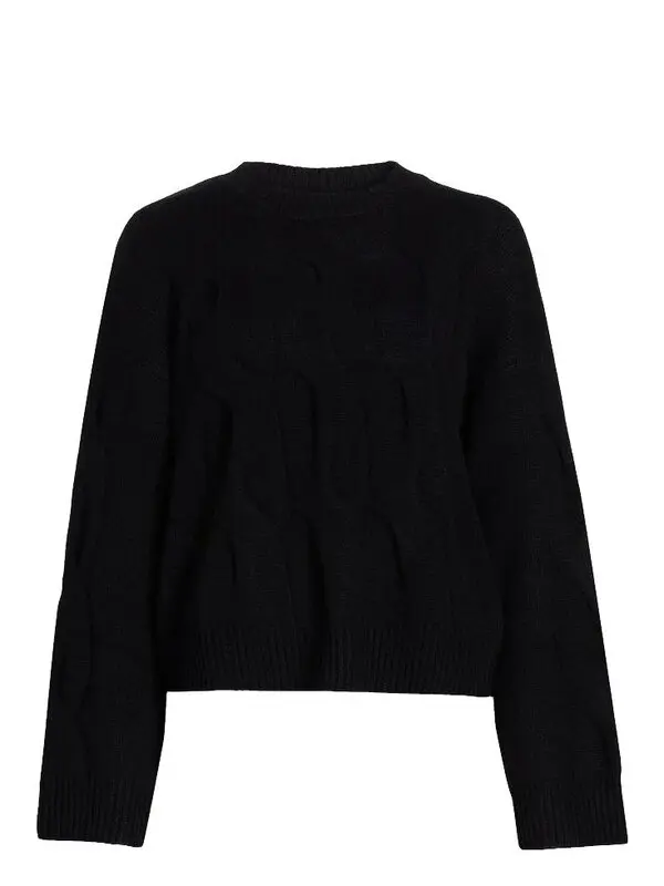LISA YANG Sammie Cashmere Sweater - Black