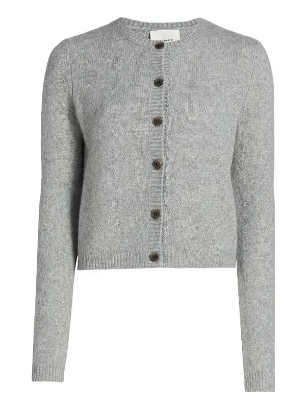 LISA YANG Cashmere-silk Cardigan - Cloudy