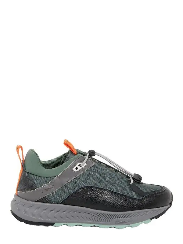 POLLINI Drawcord Low-top Sneakers - Grey Black