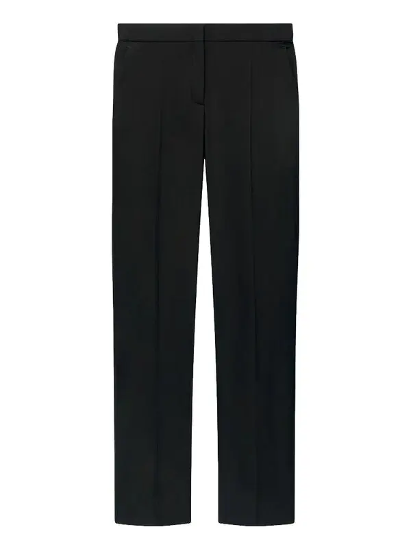 Another Tomorrow Classic Trousers - Black