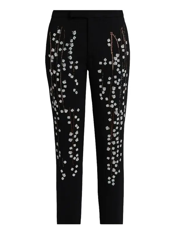 Libertine Sakura Wool Narrow Trousers - Black