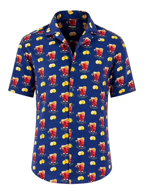 MACEOO Apachi Marthyr Cocktail Shirt - Multicolor
