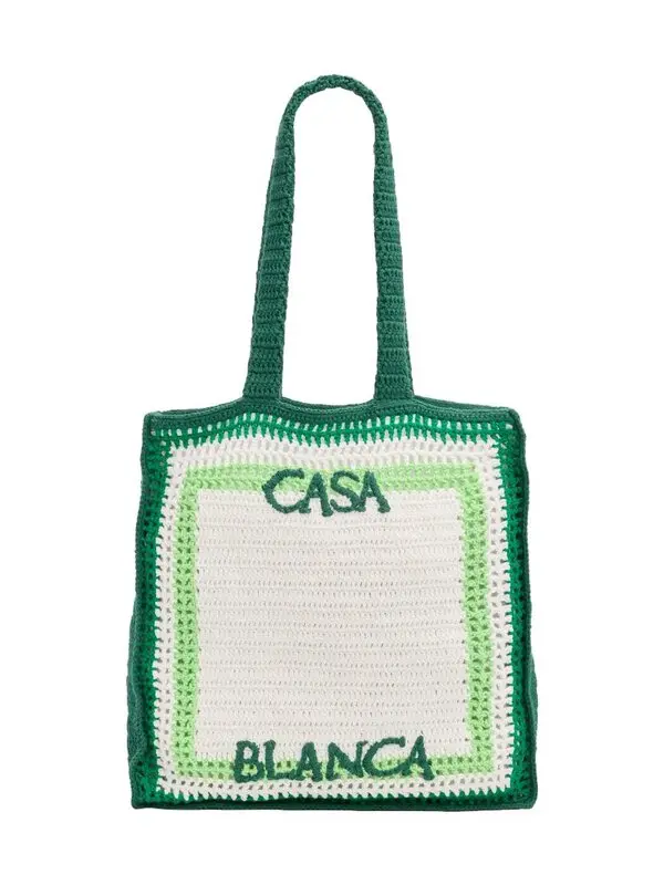 Casablanca Crochet Tote - Cotton