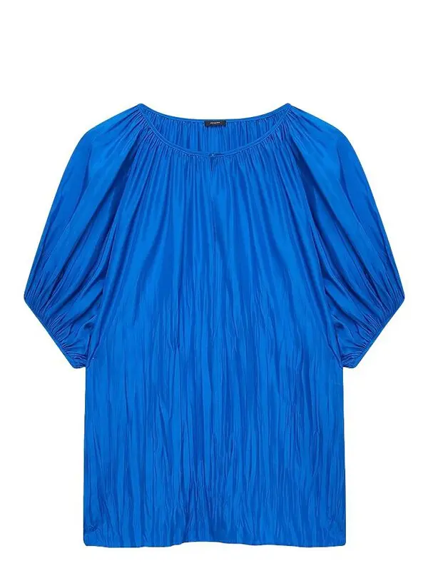 JOSEPH Briela Silk Habutai Blouse - Blue