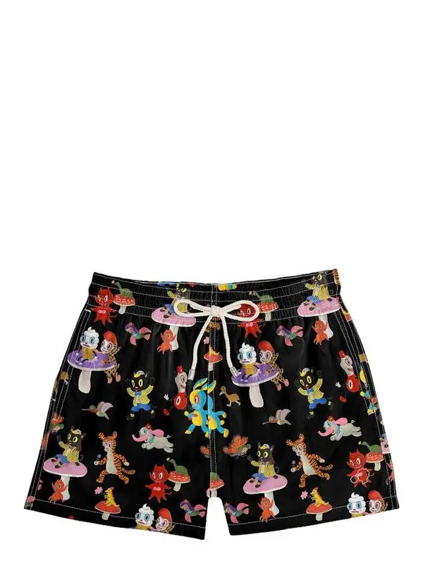 ARRELS BARCELONA Catch The Wind Swim Shorts - Black