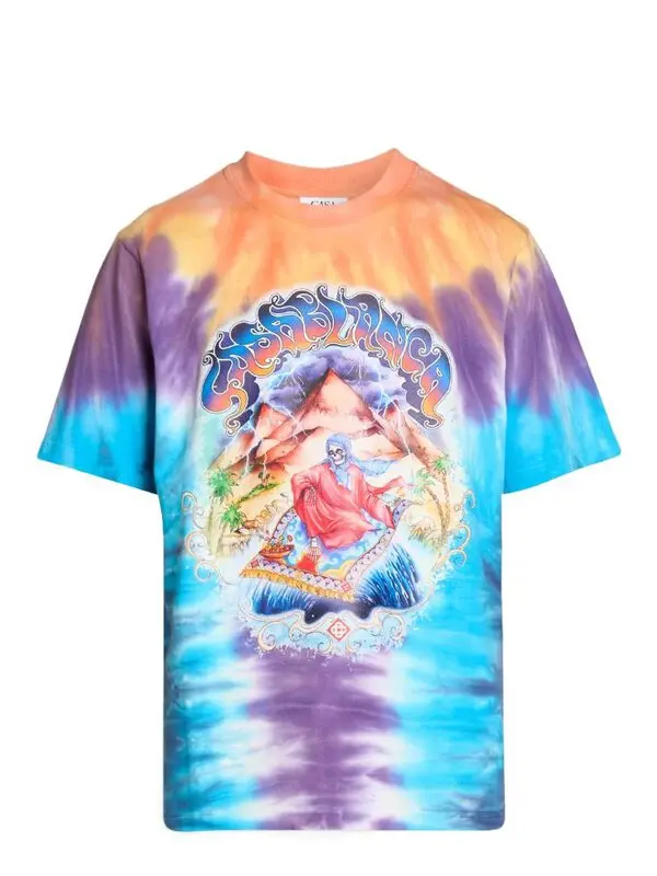 Casablanca Eveil Ancestral Tie Dye T-shirt - Multi