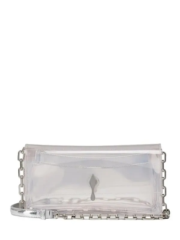 CHRISTIAN LOUBOUTIN Bettina Pvc Crossbody Bag - Transparent