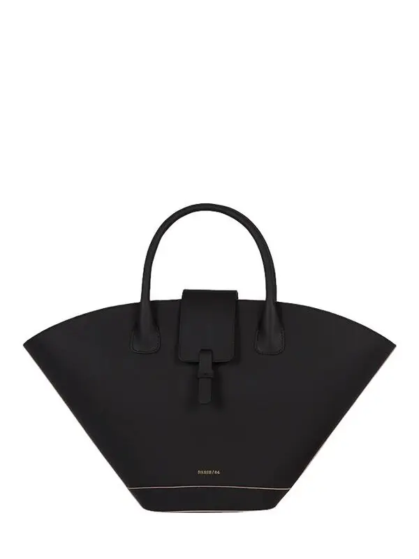 PARIS/64 Lumière Leather Tote Bag - Black