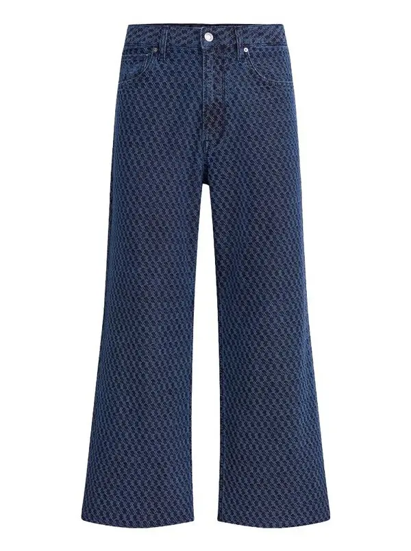 Hudson Jeans Luca Wide-leg Jeans - Studio