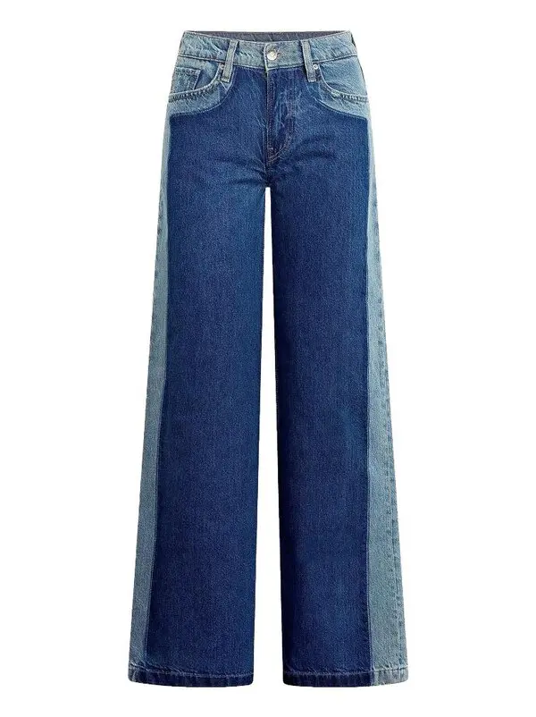 Hudson Jeans Rylee Low-rise Wide-leg Jeans - Double Take