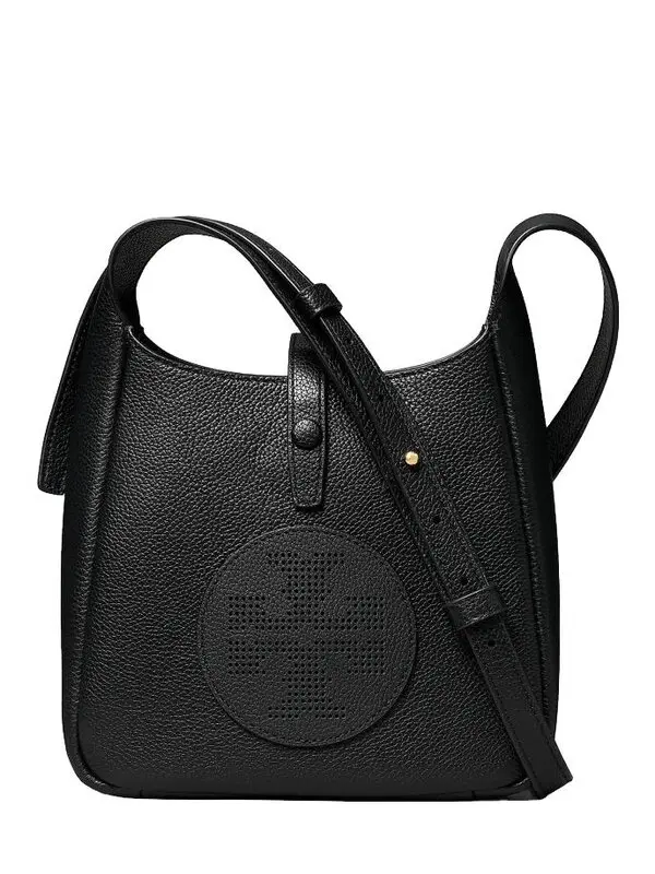 Tory Burch Miller Swing Leather Crossbody Bag - Black