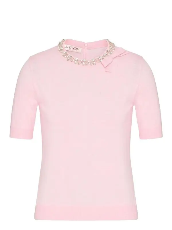 Valentino Garavani Embroidered Wool Sweater - Comfit