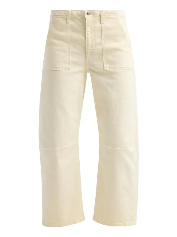 Co Utility Twill Mid-rise Pants - Camel