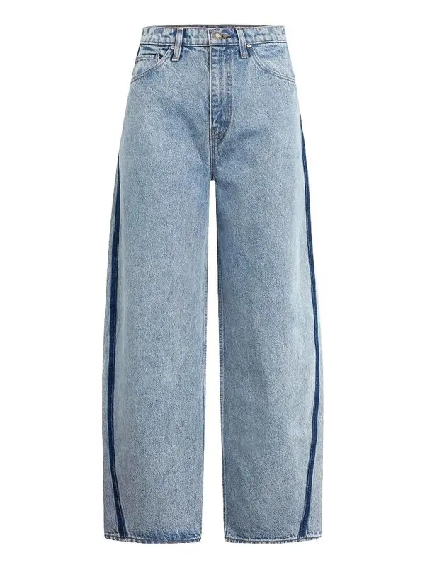 Hudson Jeans Courtney Mid-rise Wide-leg Jeans - Arcade