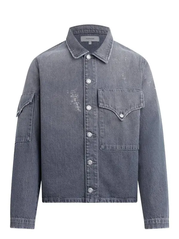 Hudson Jeans Denim Shirt Jacket - Armstrong