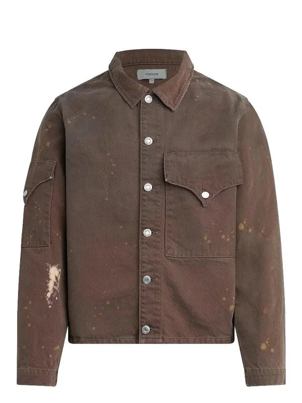 Hudson Jeans Denim Shirt Jacket - Crestview