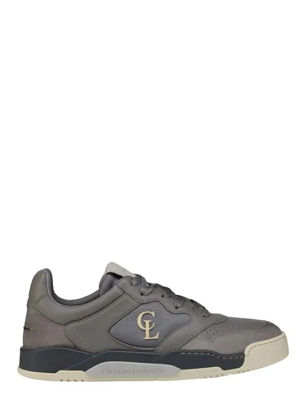 CHRISTIAN LOUBOUTIN Basketball 1 Retro Sneakers - Phantom Grey