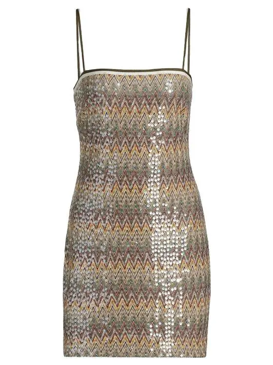 Ramy Brook Ivanna Sequin Embellished Minidress - Boca Sequin