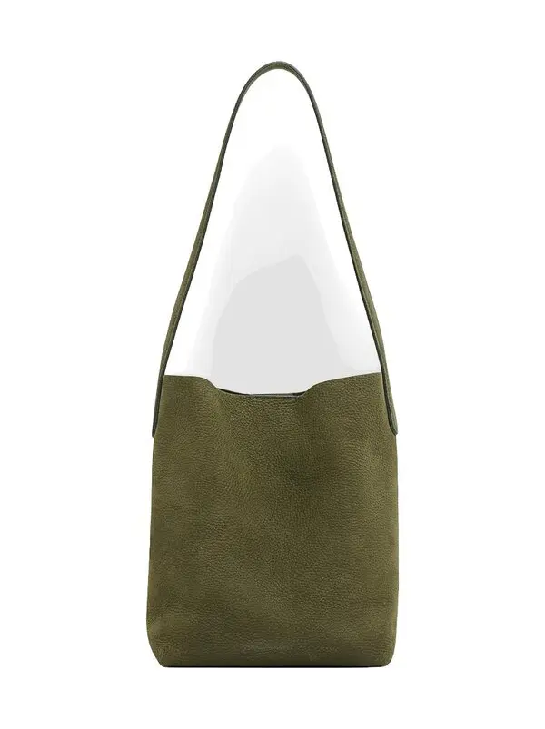 MANSUR GAVRIEL Small Everyday Cabas Suede Shoulder Strap - Algae