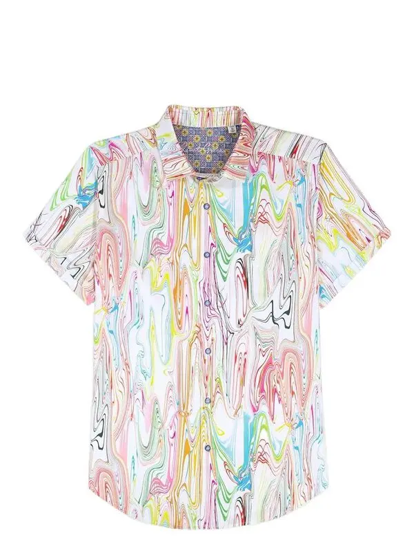 Robert Graham Bellenden Woven Satin Shirt - Multi