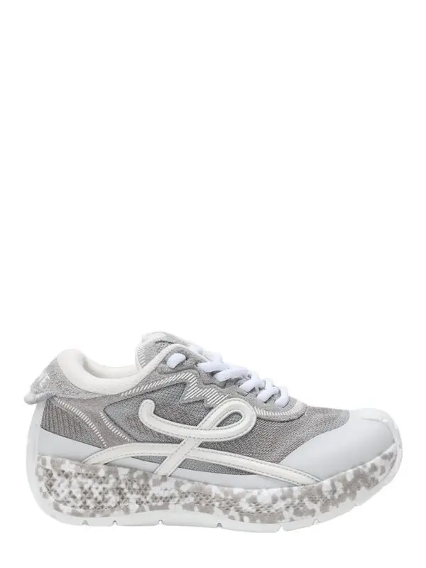Loewe Pogo Low-top Sneakers - Light Grey White