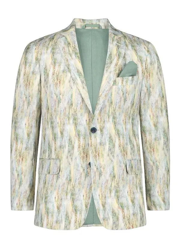 Robert Graham Barnsley Woven Linen-blend Sport Coat - Multi