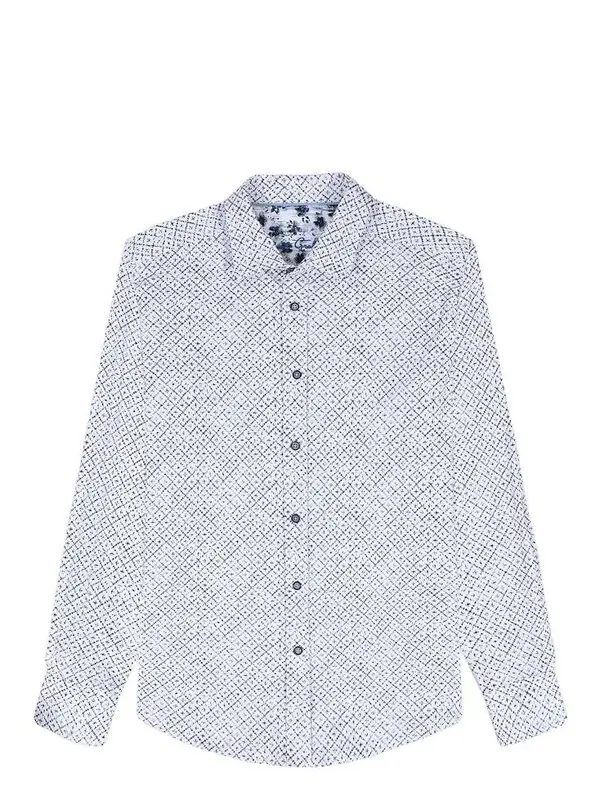 Robert Graham Montagu Knit Button-front Shirt - Multi
