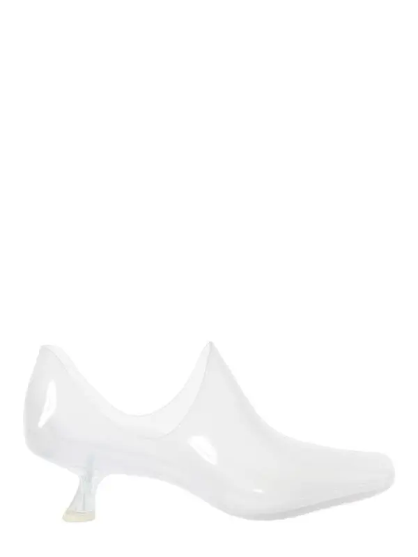 Loewe Emily Aqua 45mm Booties - Transparent