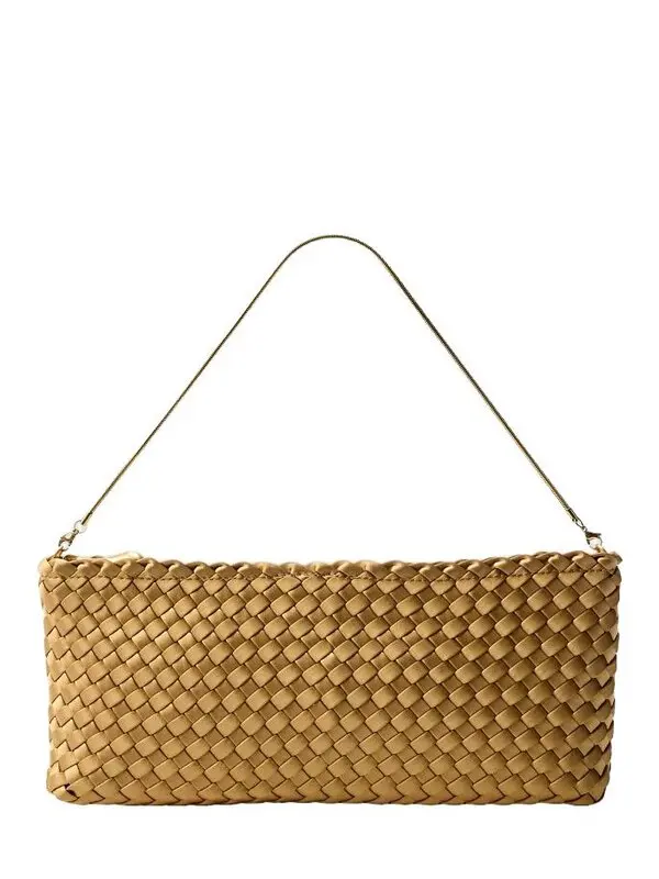 NAGHEDI Gala Satin Clutch Bag - Luce