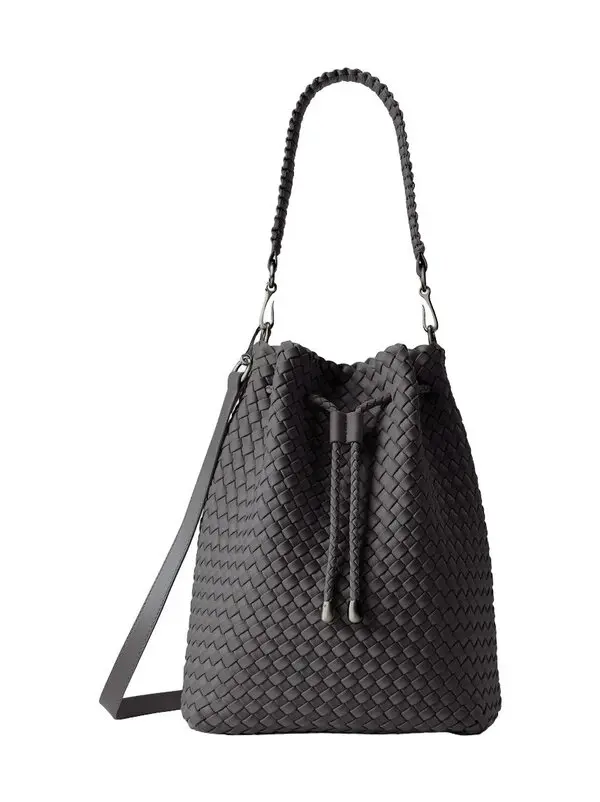 NAGHEDI Mercer Large Bucket Bag - Ash