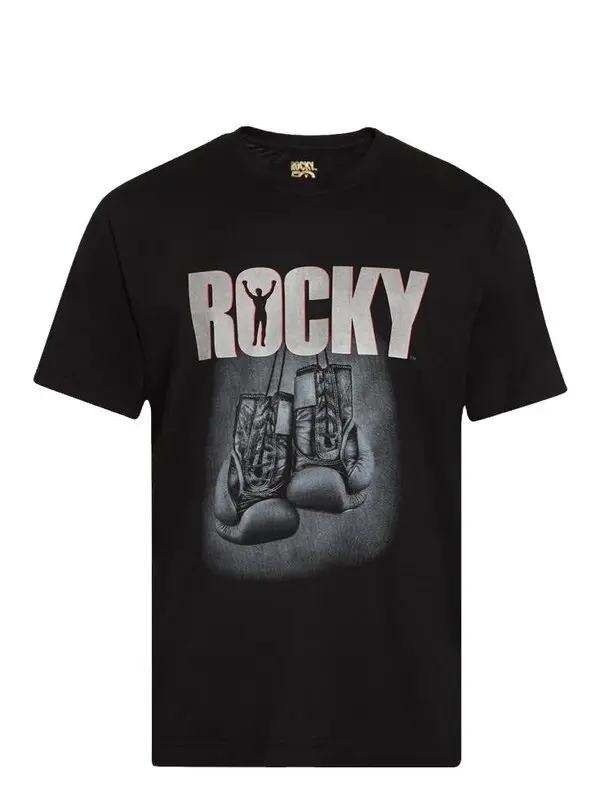 Robert Graham Silent Knockout Graphic T-shirt - Black