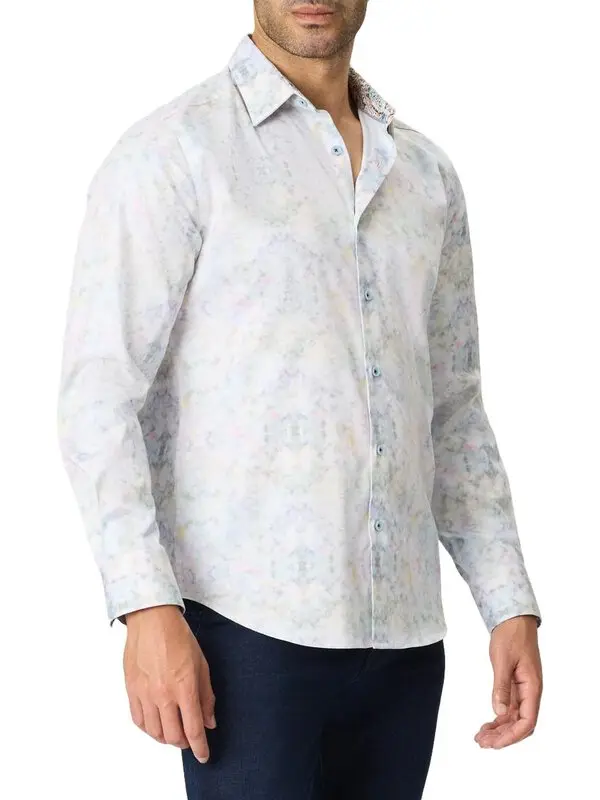 Robert Graham Dewitt Stretch-cotton Woven Shirt - Multi