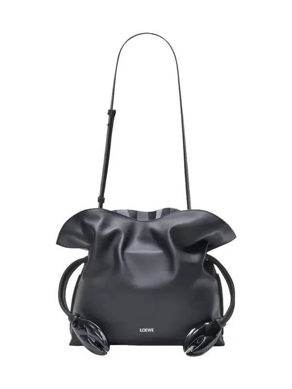 Loewe X Cosima Von Bonin Flaco Leather Clutch - Black Multi
