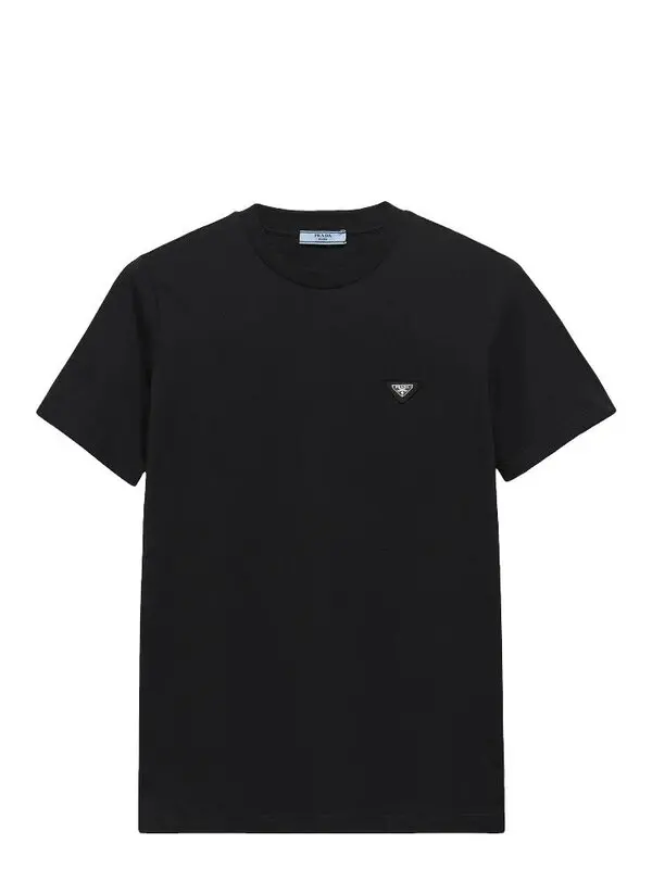 Prada Jersey T-shirt - Black