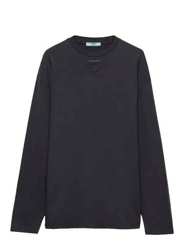 Prada Jersey T-shirt - Grey