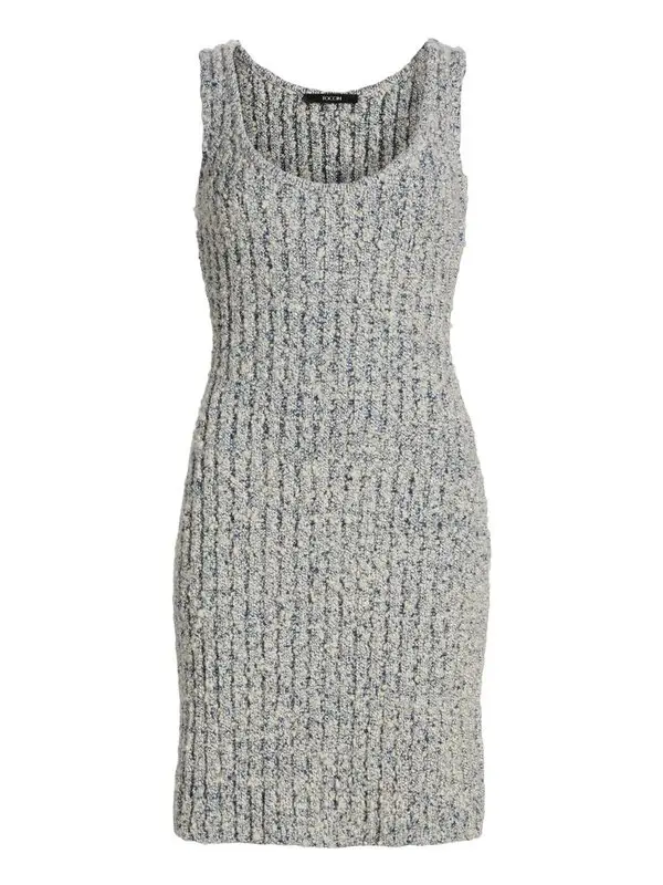 TOCCIN Haven Sculpted Tank Minidress - Outerspace