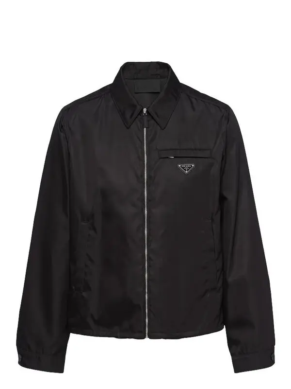 Prada Re-nylon Blouson Jacket - Black